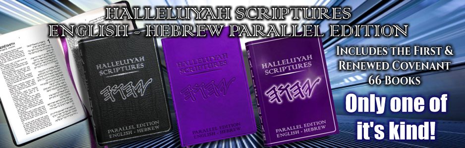 Parallel Hebrew/English HalleluYah Scriptures. | HalleluYah Scriptures